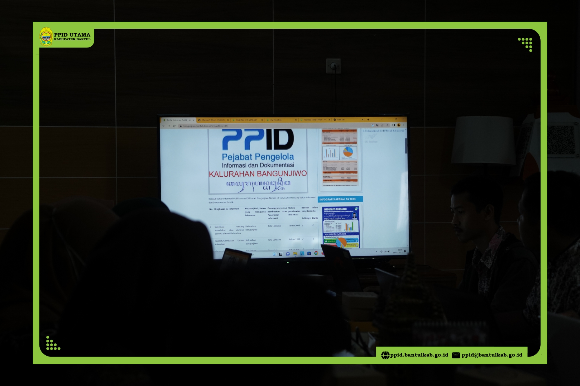 PPID Kalurahan Susun DIP dan DIK – PPID Utama Kabupaten Bantul